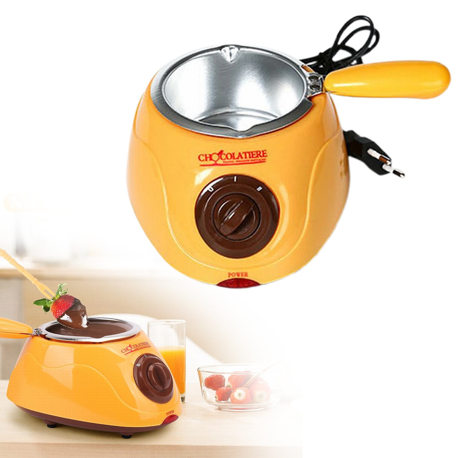 Single Furnace Melting Chocolate Pot Us Standard Yellow A, Candy Melts ...