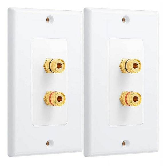 Speaker Wire Wall Plate Installation