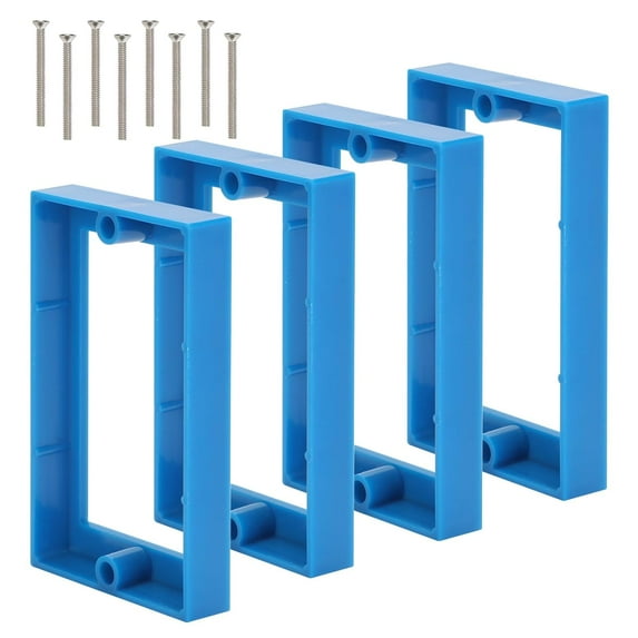 Single Gang Receptacle Outlet Box Extenders 1/2",Electric Outlet ...