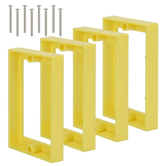 Single Gang Receptacle Outlet Box Extenders 1/2",Electric Outlet ...