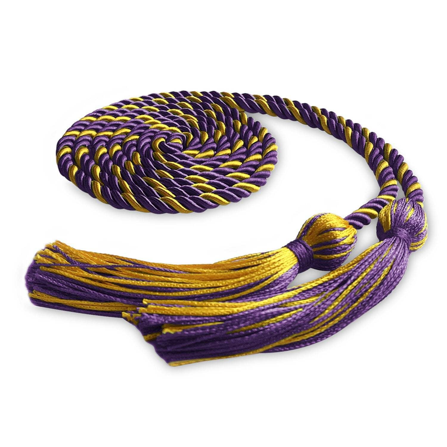 Endea Graduation Single Graduation Honor Cord Purple/Gold - Walmart.com