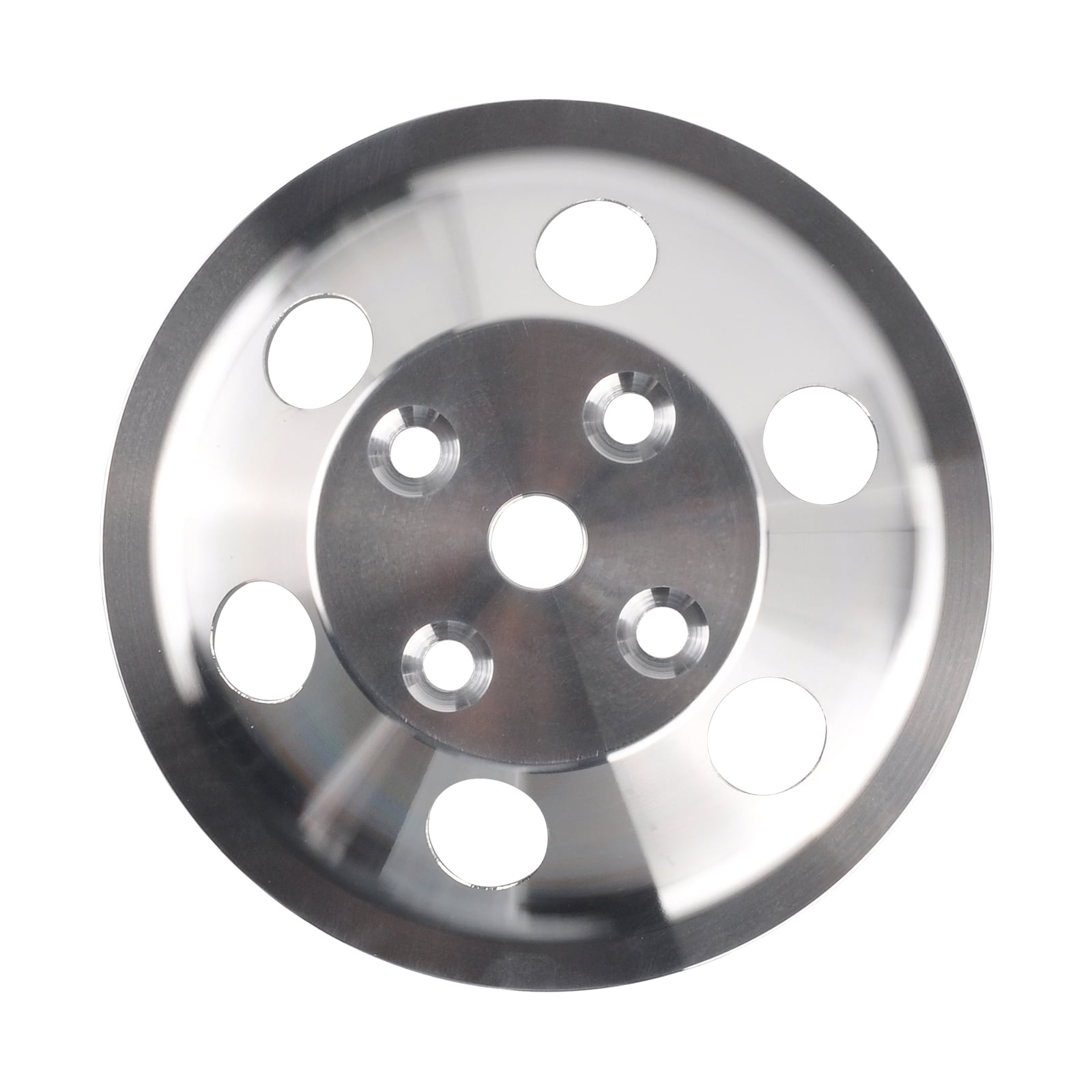 Single Groove Aluminum Long Water Pump Pulley for SBC 265 283 305 327 ...