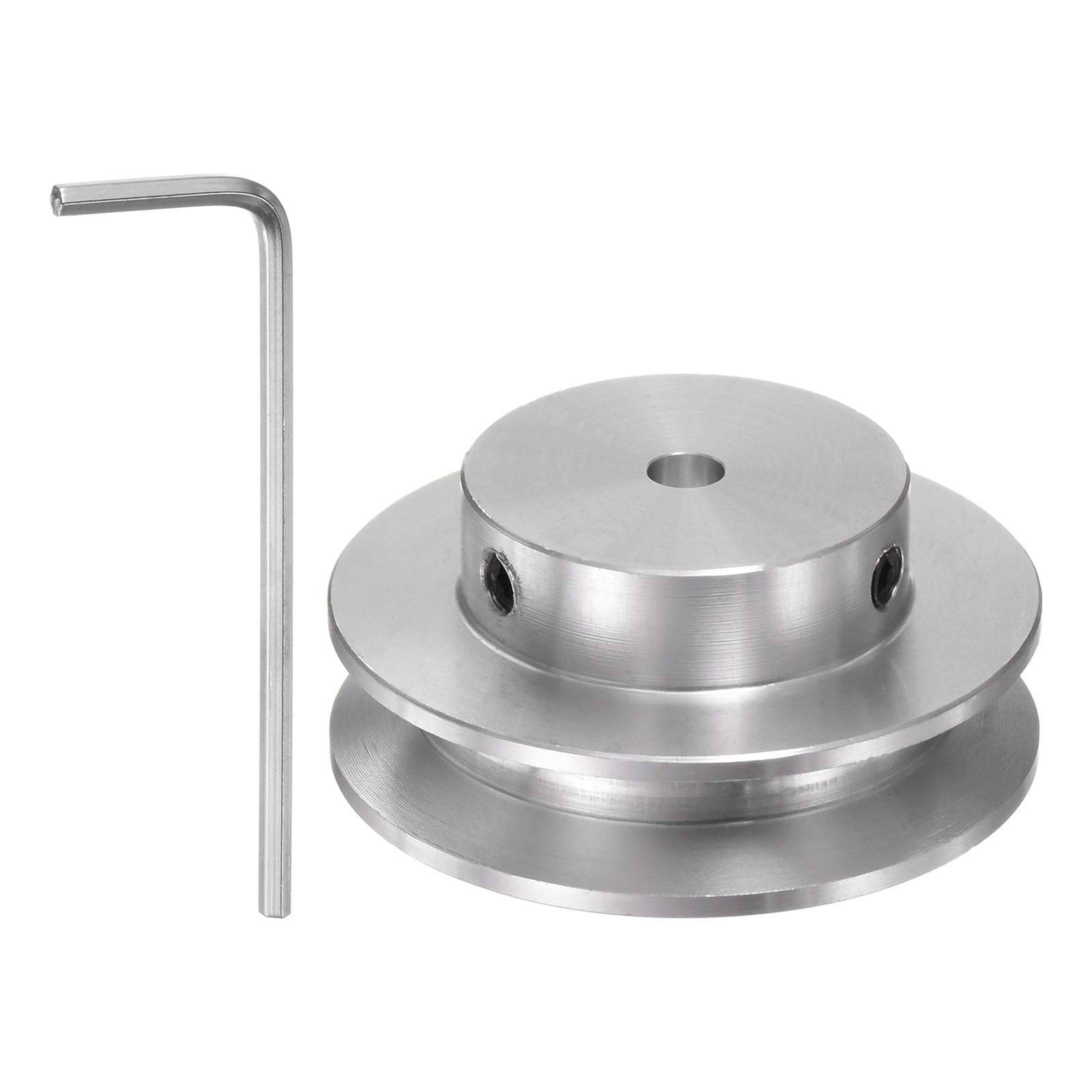 Single Groove Pulley 4mm Fixed Bore 40mm Outer Diameter Aluminum Alloy ...