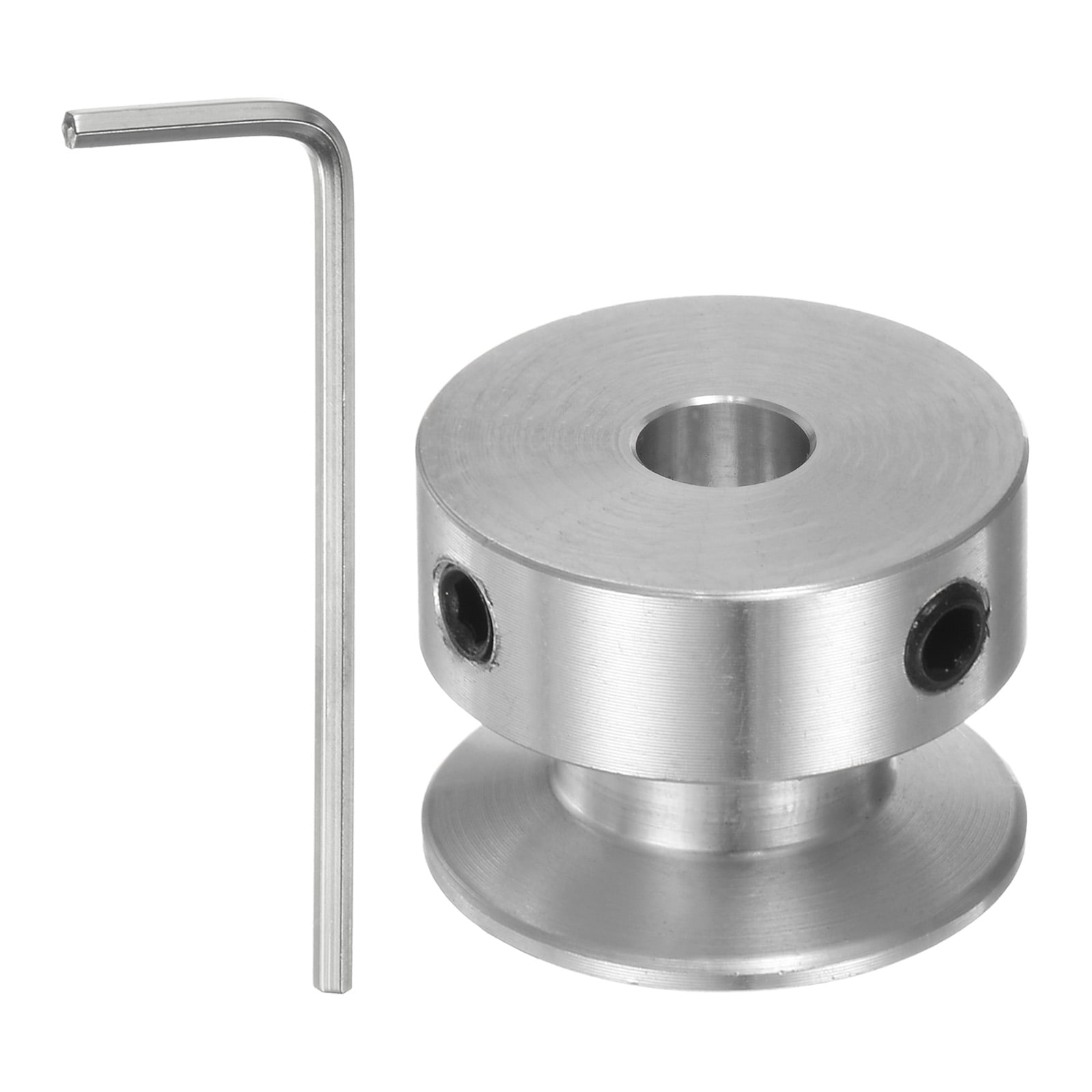 Single Groove Pulley 5mm Fixed Bore 20mm Outer Diameter Aluminum Alloy ...
