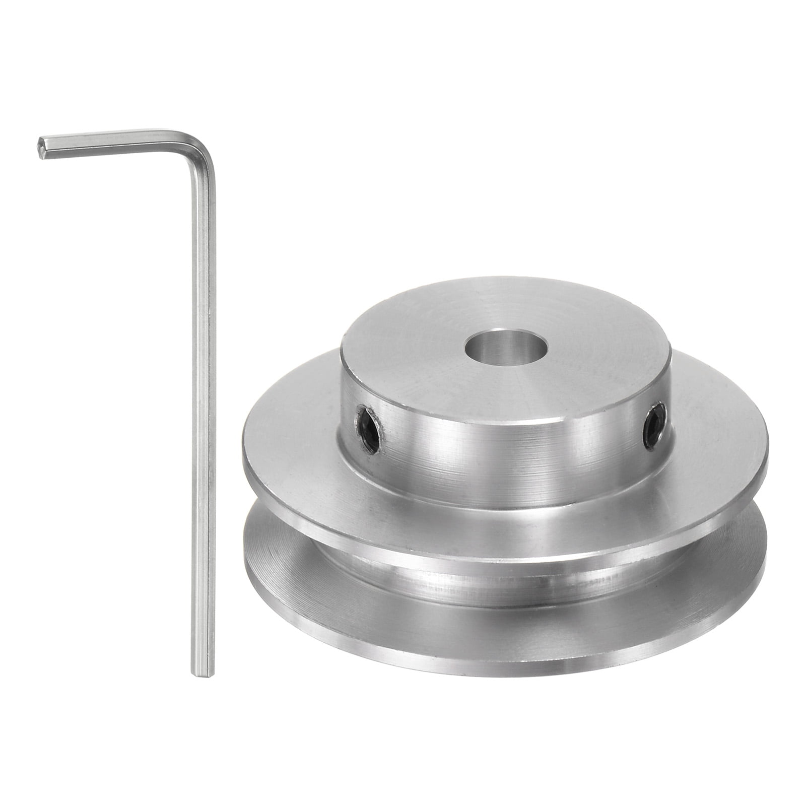 Single Groove Pulley 5mm Fixed Bore 40mm Outer Diameter Aluminum Alloy ...