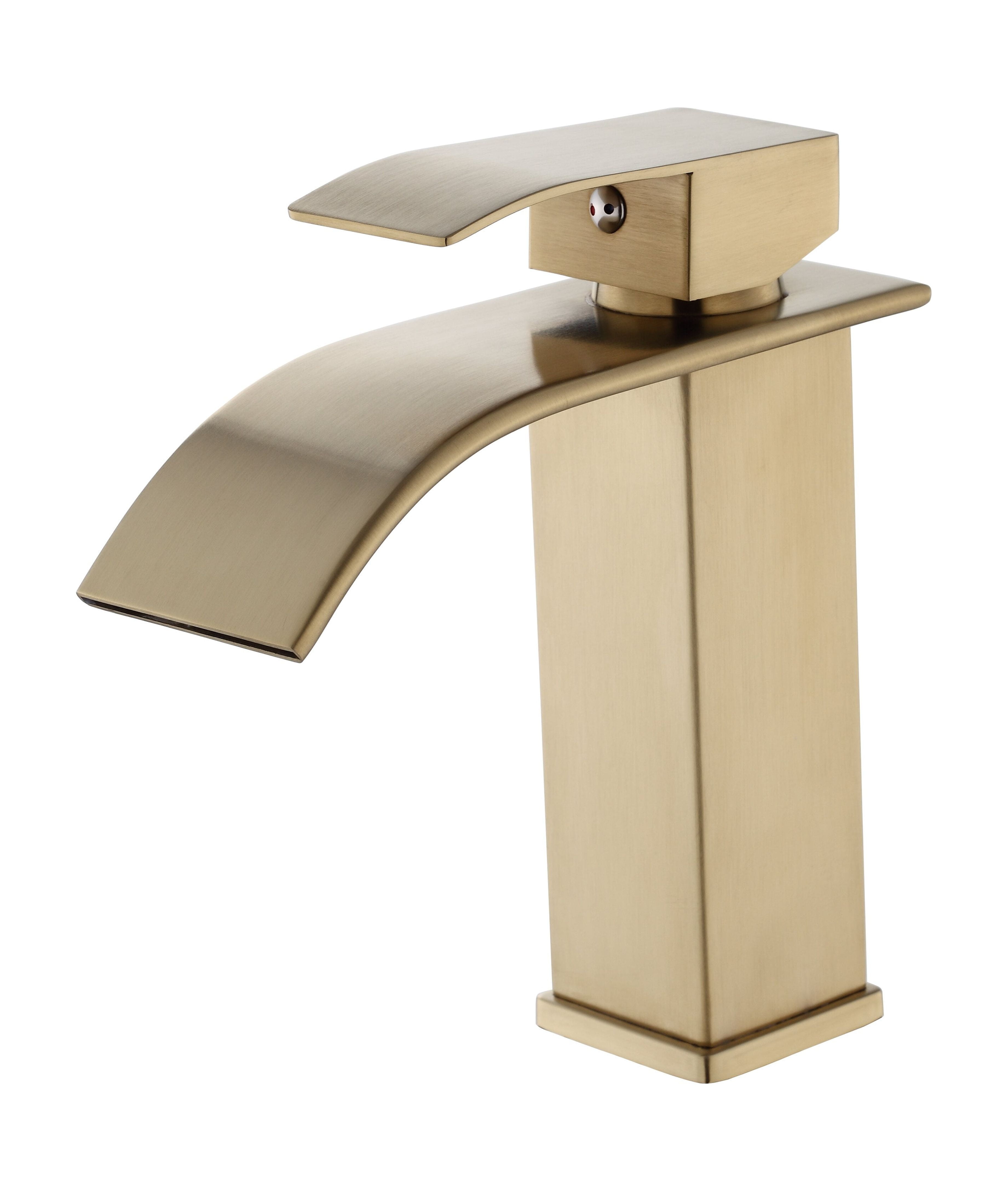 Single Handle Bathroom Faucet Lavatory Faucet Stainless Steel Single ...