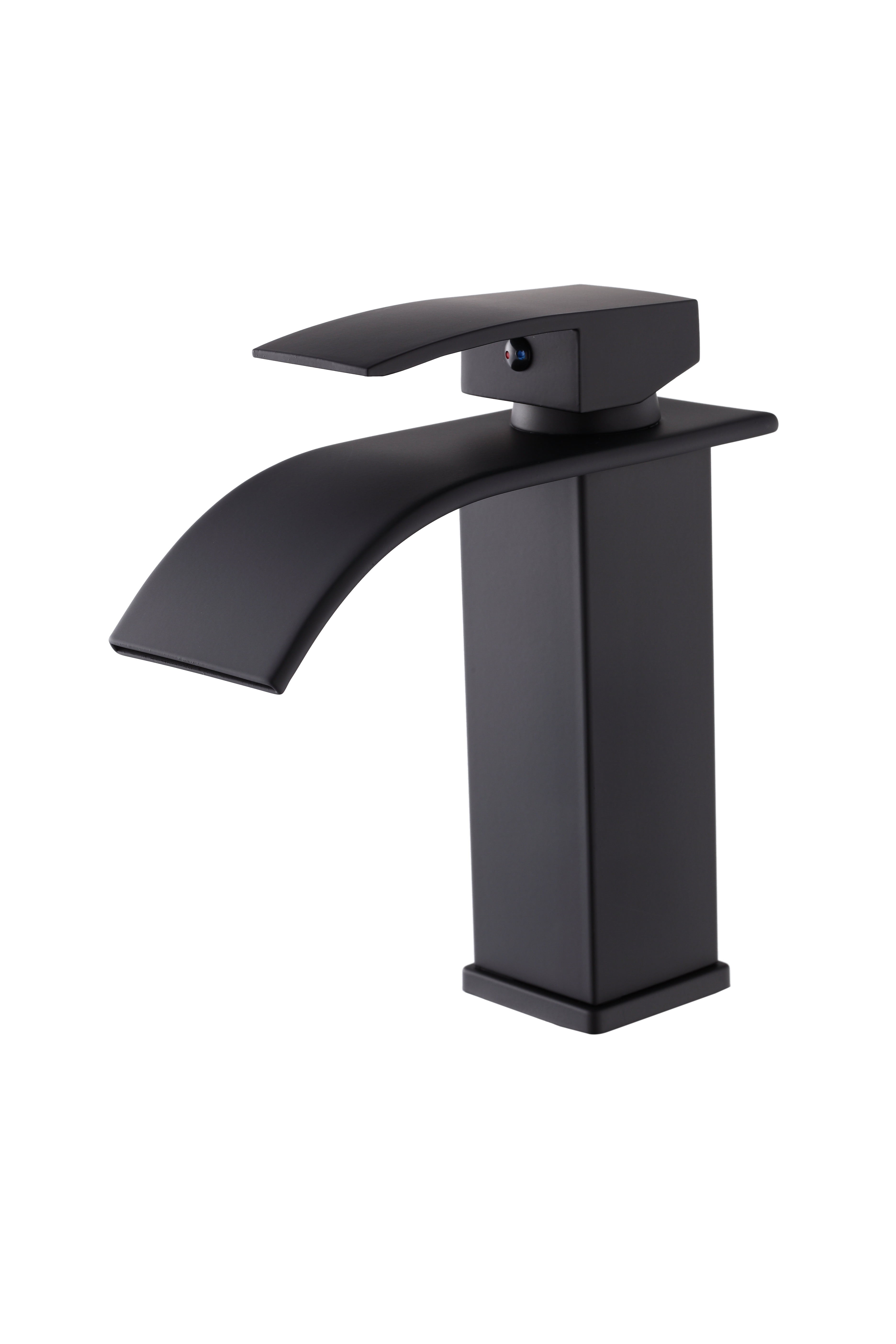Single Handle Bathroom Faucet Lavatory Faucet Stainless Steel Single ...