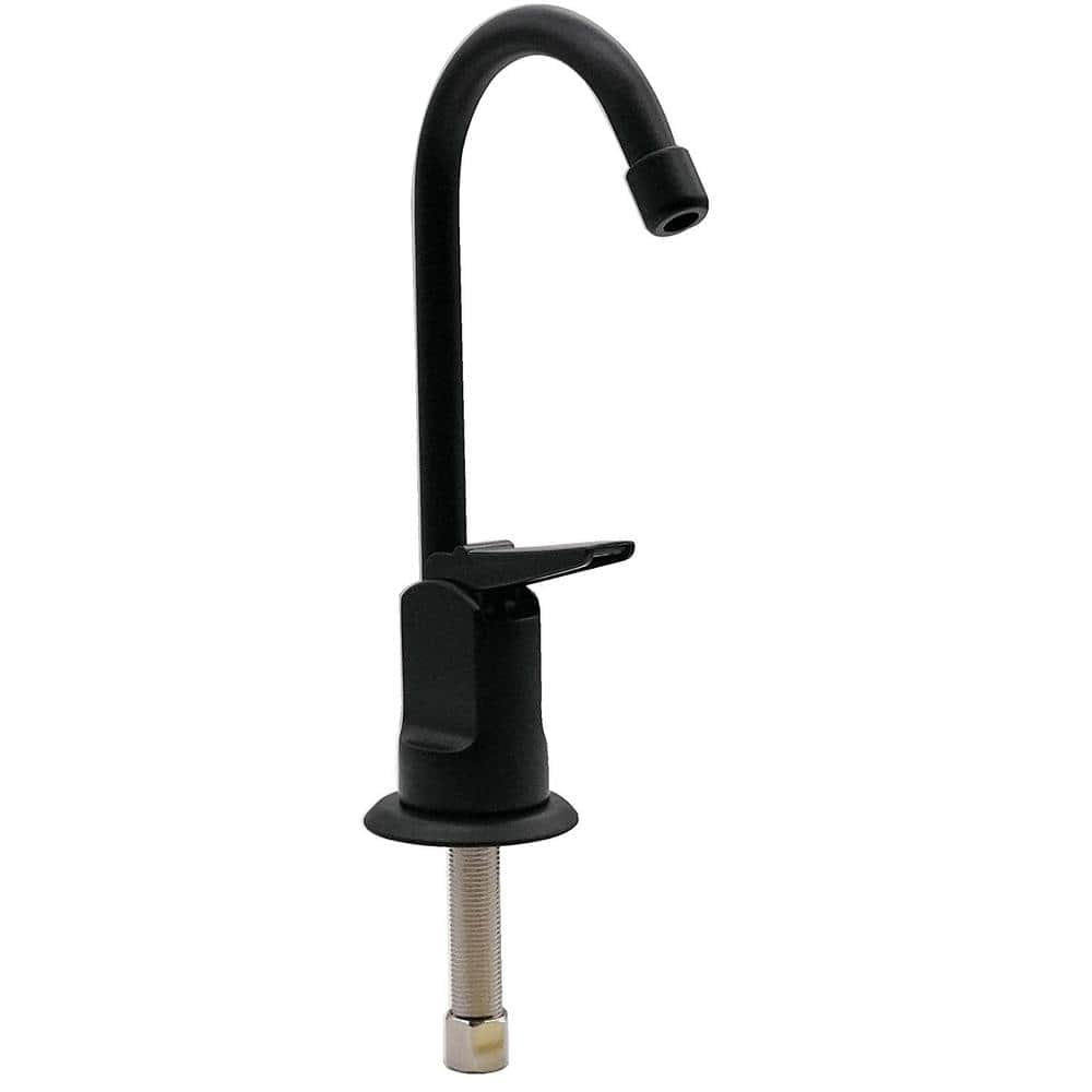 Single-Handle Instant Cold Water Dispenser Faucet in Matte Black ...