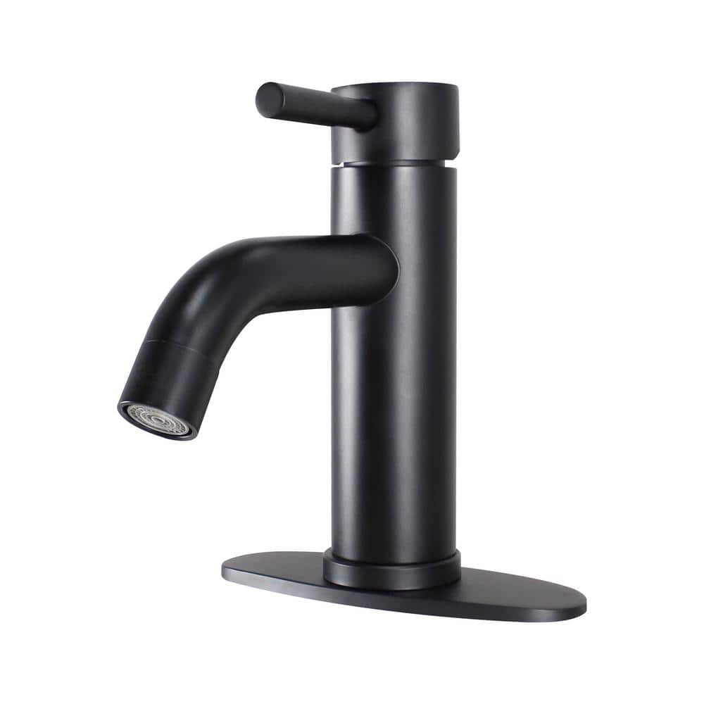 Single Handle Lavatory Faucet, 4 in. Centerset, Lever Style Handle ...