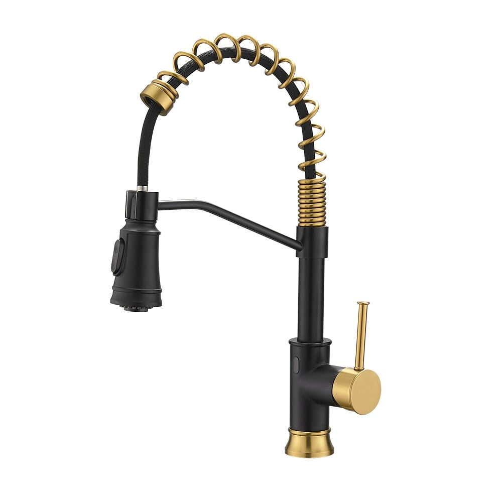 Single-Handle Touchless Pull Down Kitchen Faucet with Two Functions ...