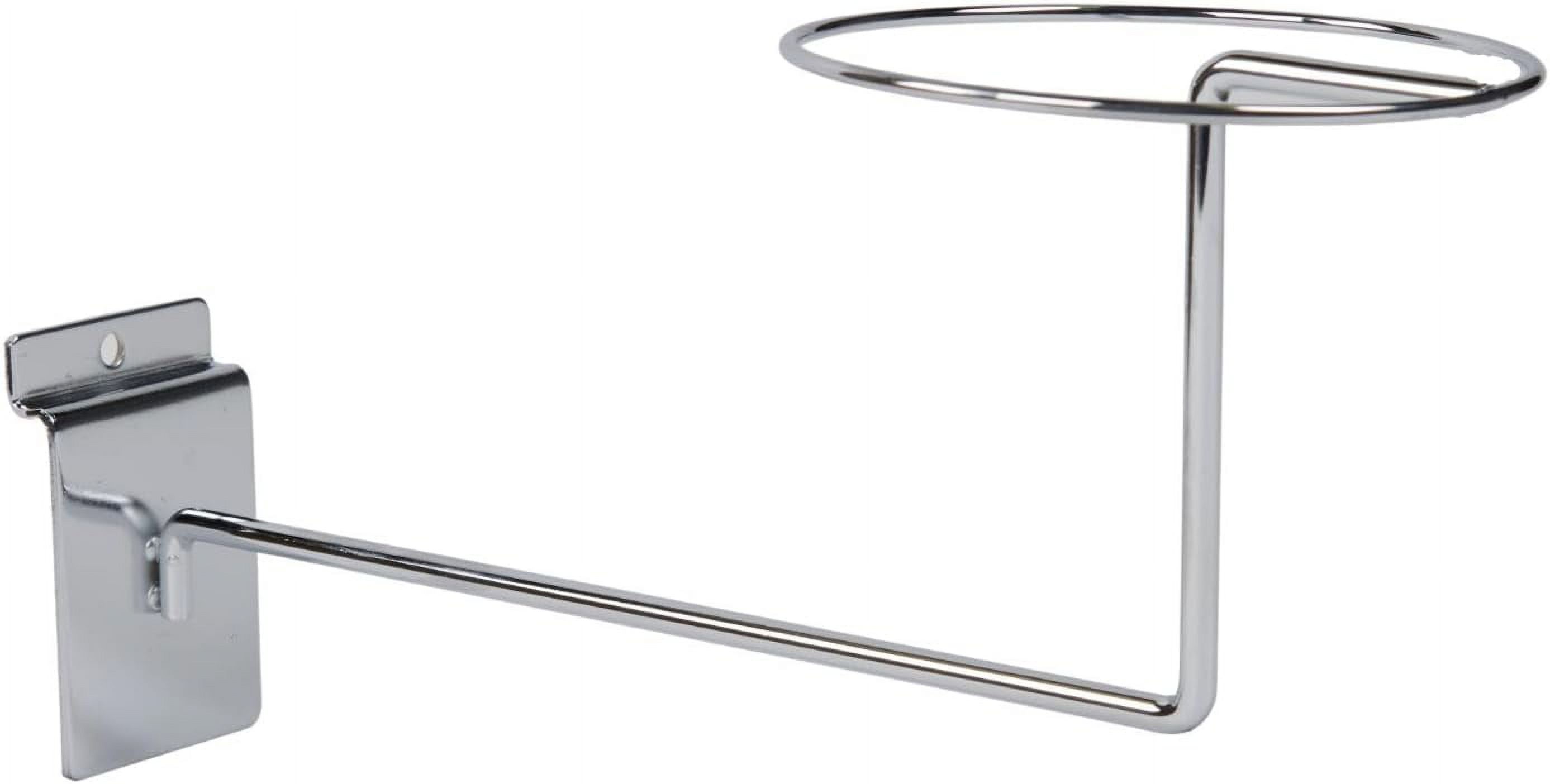 Single Hat Display for Slatwall - Chrome (8-5/8" x 10-3/4" x 3"H ...