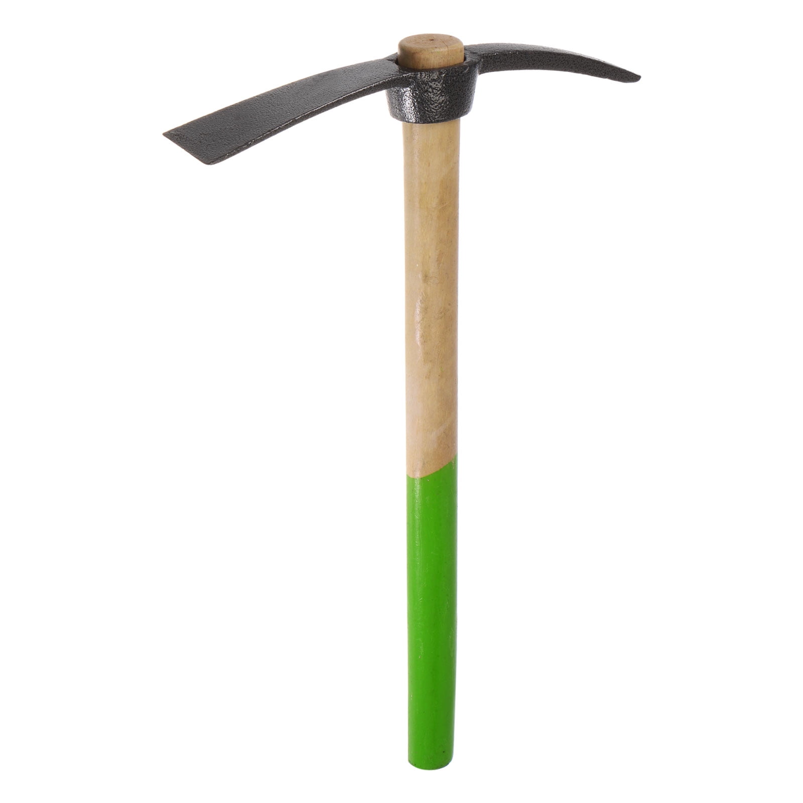 Single Head Hoe 16" Forged Steel Mattock Pick Digging Hoe with Wooden ...