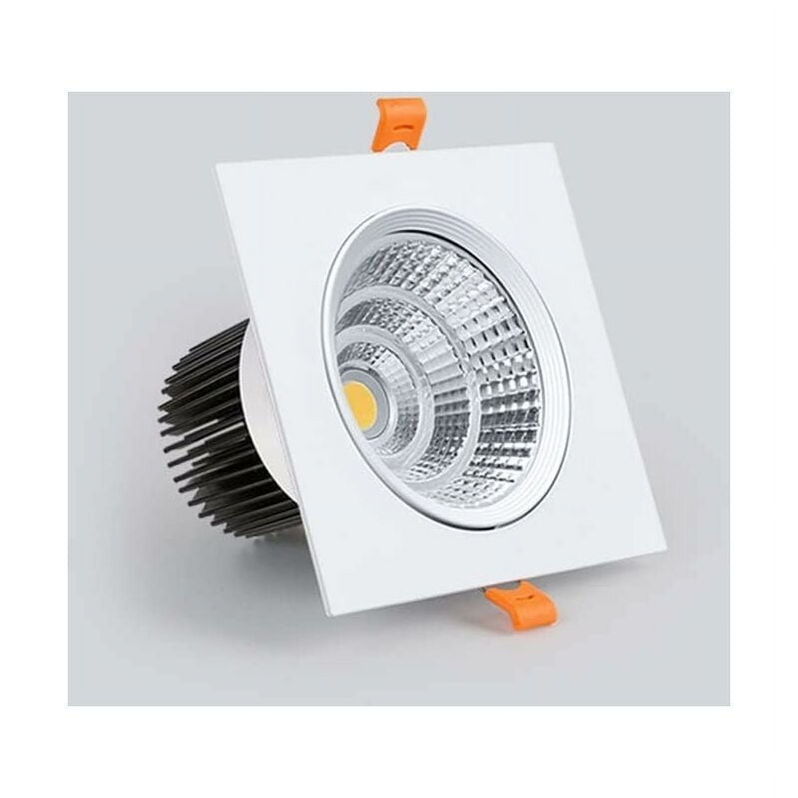 Single Head Square Ceiling Downlight, Energy Efficient 7W LED Ceiling ...