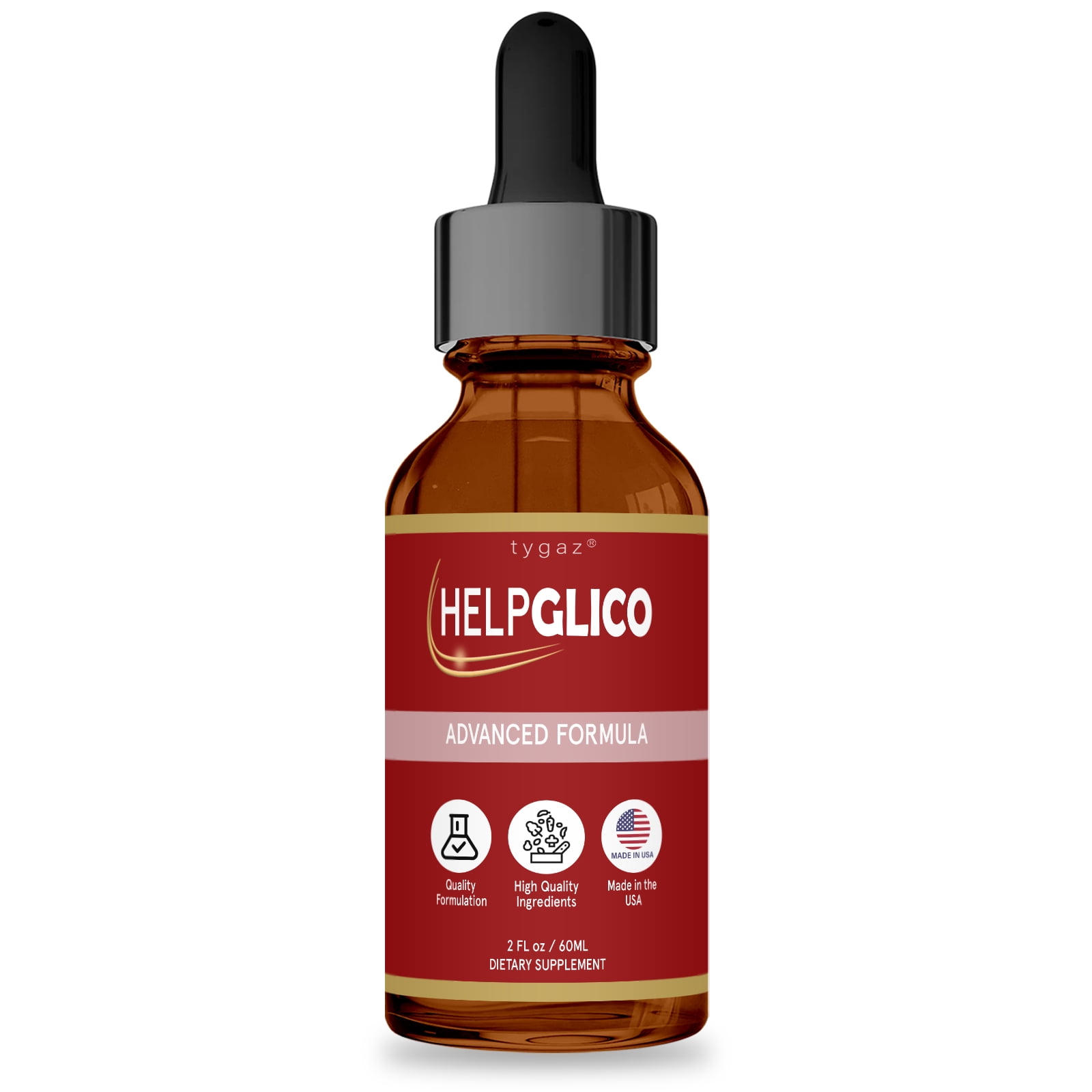 Single HelpGlico Liquid Drops - Help Gluco Liquid Drops Advanced ...