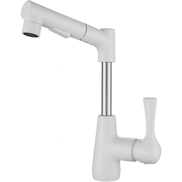 Single Hole Bathroom Faucet with Pull Out Sprayer Dual Mode Mixer Tap ...