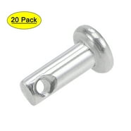 Uxcell Split Cotter Pin, 4mm x 80mm Stainless Steel Clip Fastener ...