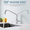 Single Hole Kitchen Faucet, Cold Water Only with Anti-Splash Spout ...