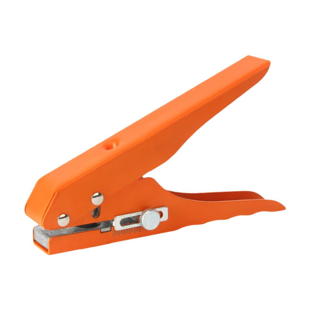 Single Hole Punch, 8mm Handheld Puncher Screw Cover Hole Punch Set with ...