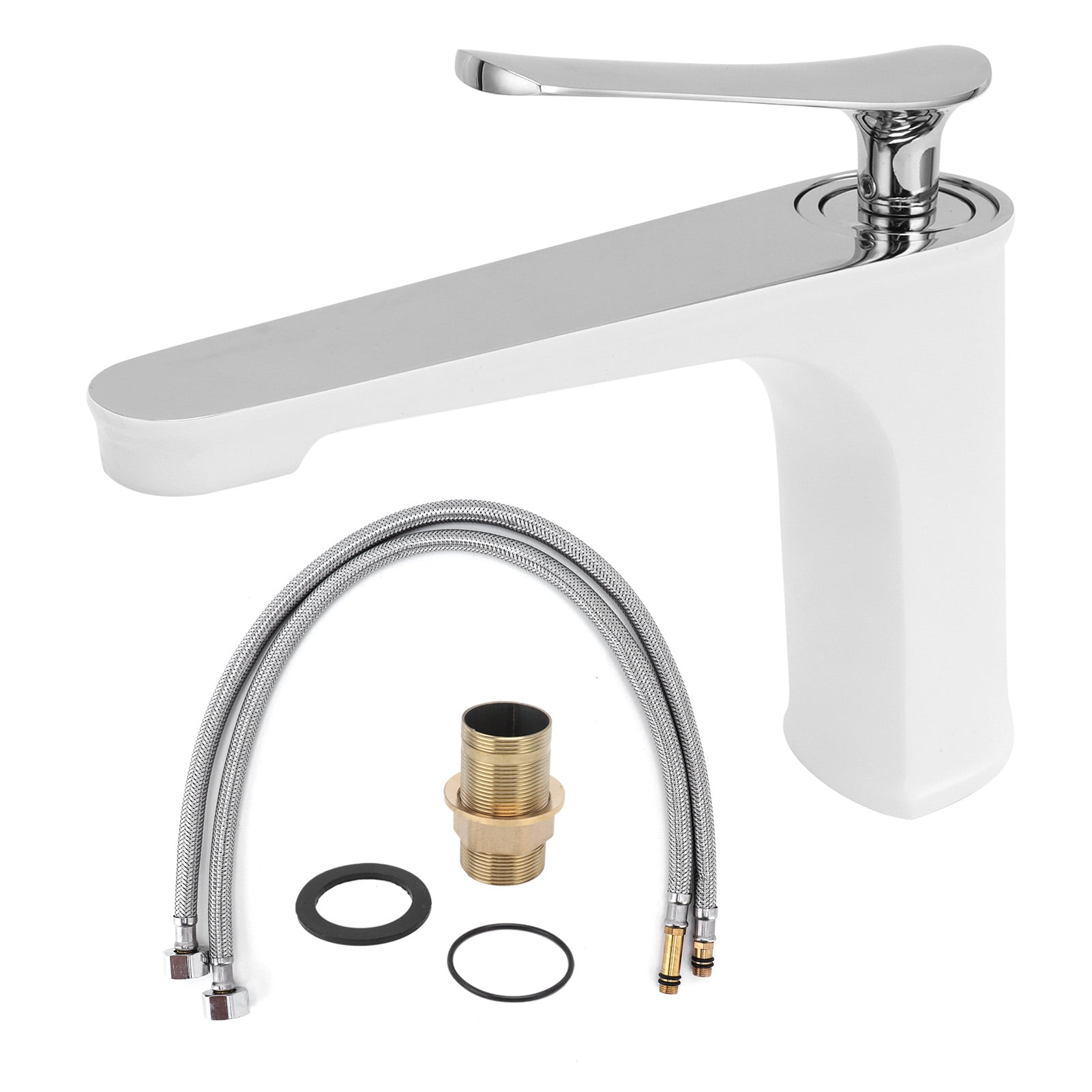 Single Hole, Under-Counter Basin, G3/8 Hot & Cold Water Fixture Modern ...