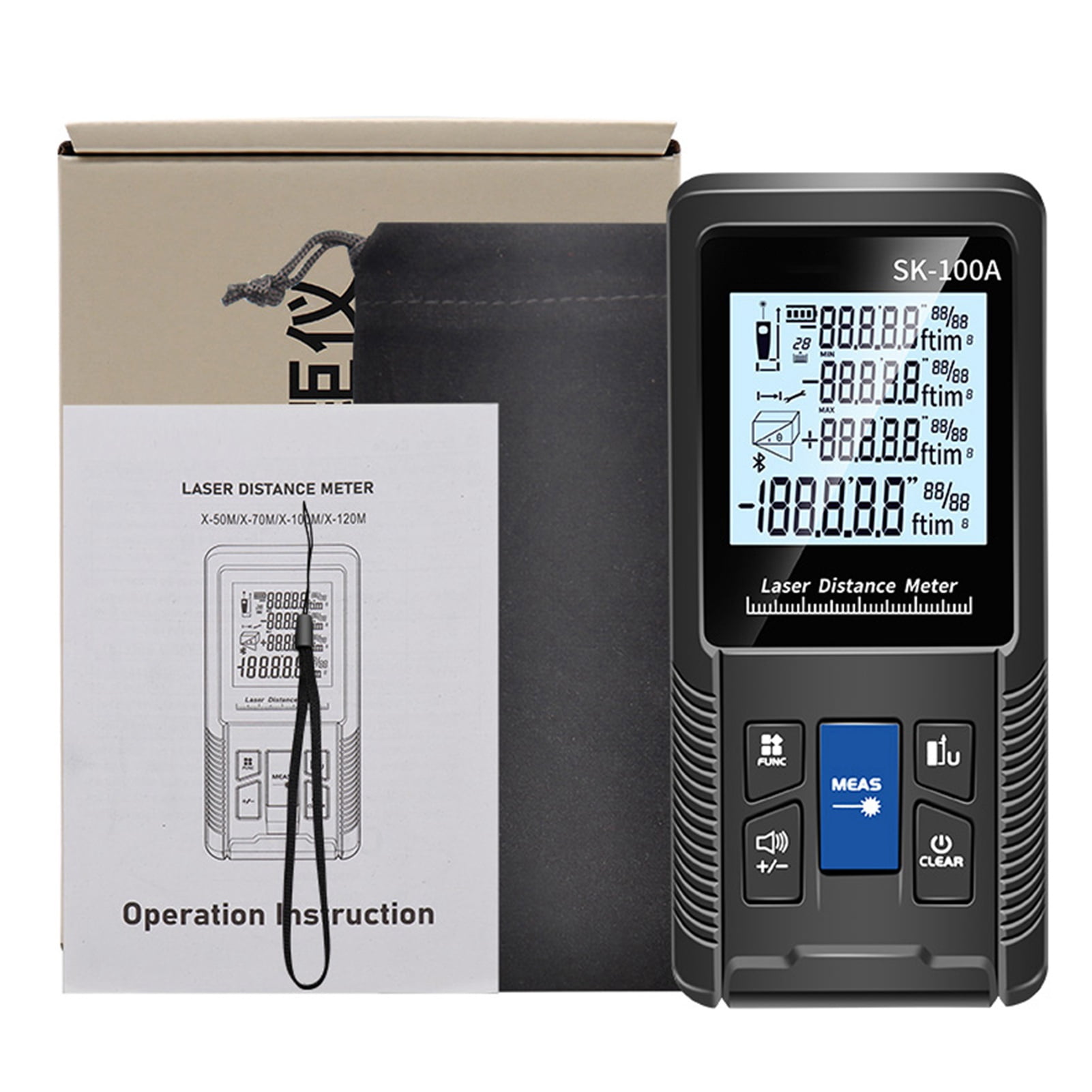Single Intelligent Rangefinder Digital Distance Meter With Single ...