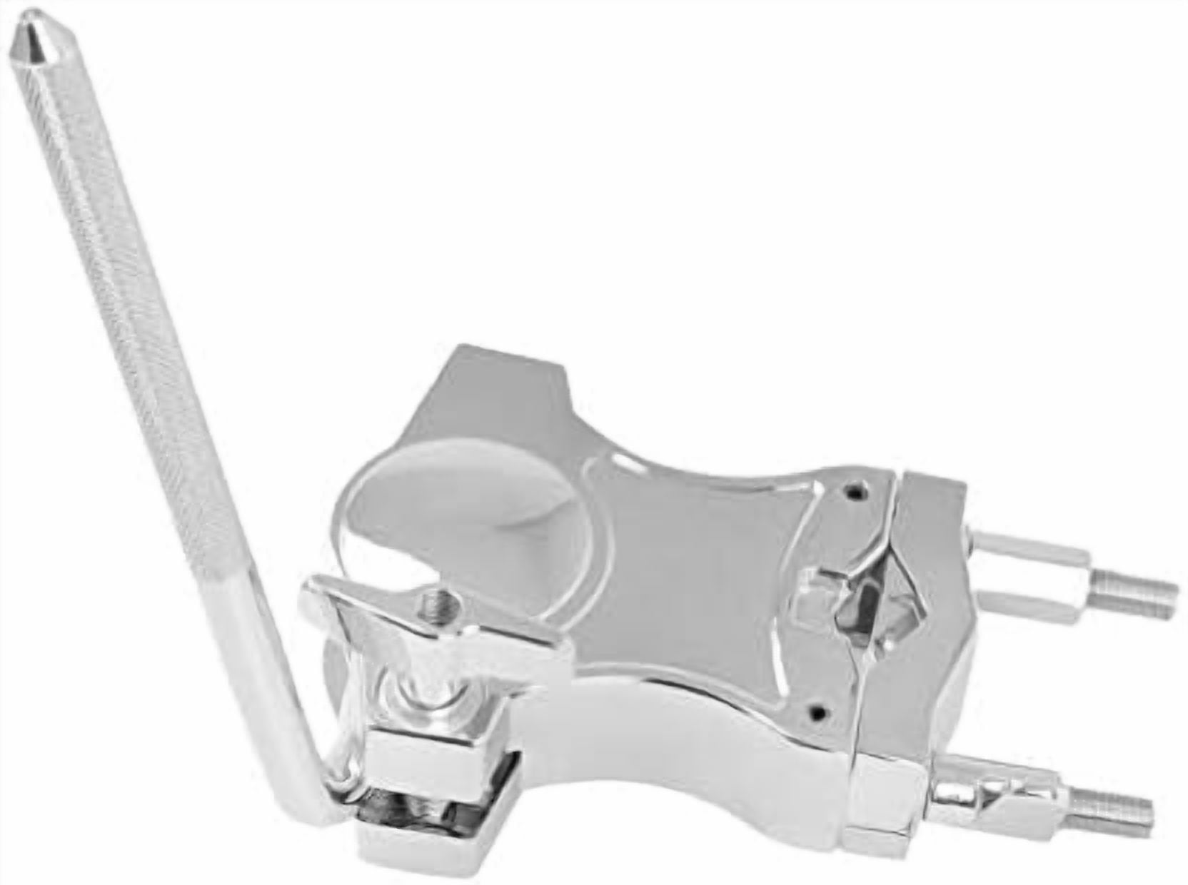 Single L Rod Mount Clamp Mounting Bracket Zinc Alloy Drum Parts ...