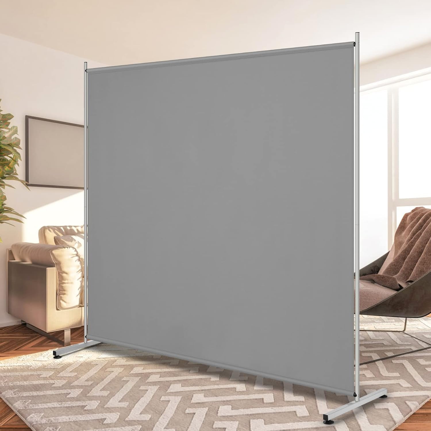 Single Large Panel Room Divider, Privacy Screen , Partition Separators ...