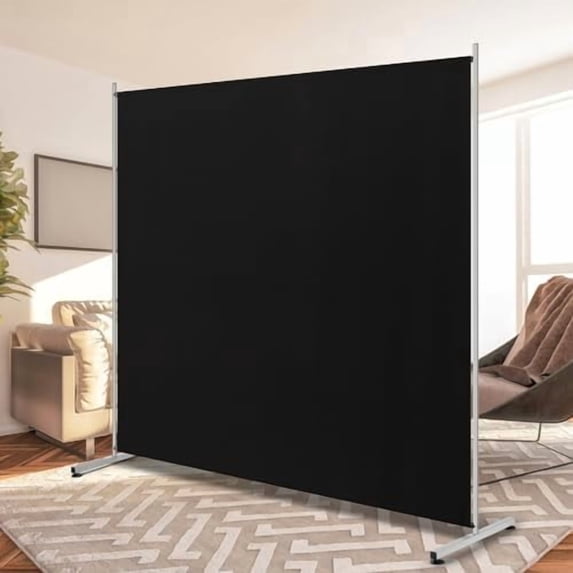 Single Large Panel Room Divider, Privacy Screen for Office, Partition ...