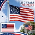 Single Layer Double Sided 1776‑2026 USA Anniversary Flag – 3x5 Ft ...