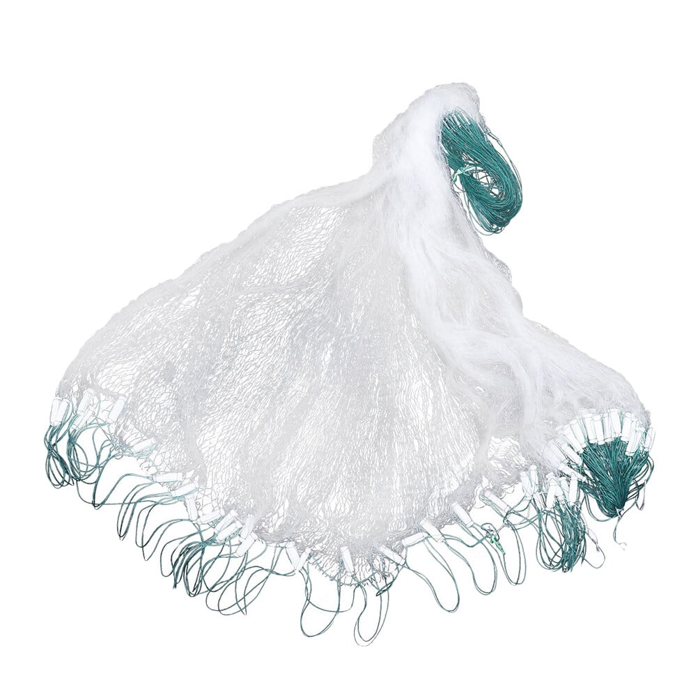 Single Layer Fishing Net Monofilament Fishing Gill Network With Float ...