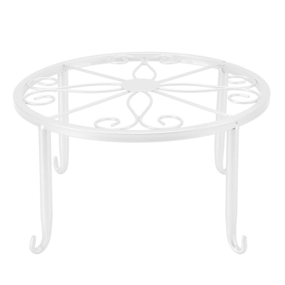 Single Layer Iron Plant Stand Floor Standing Simple Low Plant Pot Stand ...
