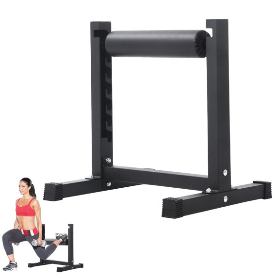 Single Leg Squat Stand with 7 Adjustable Roller Heights, Bulgarian ...