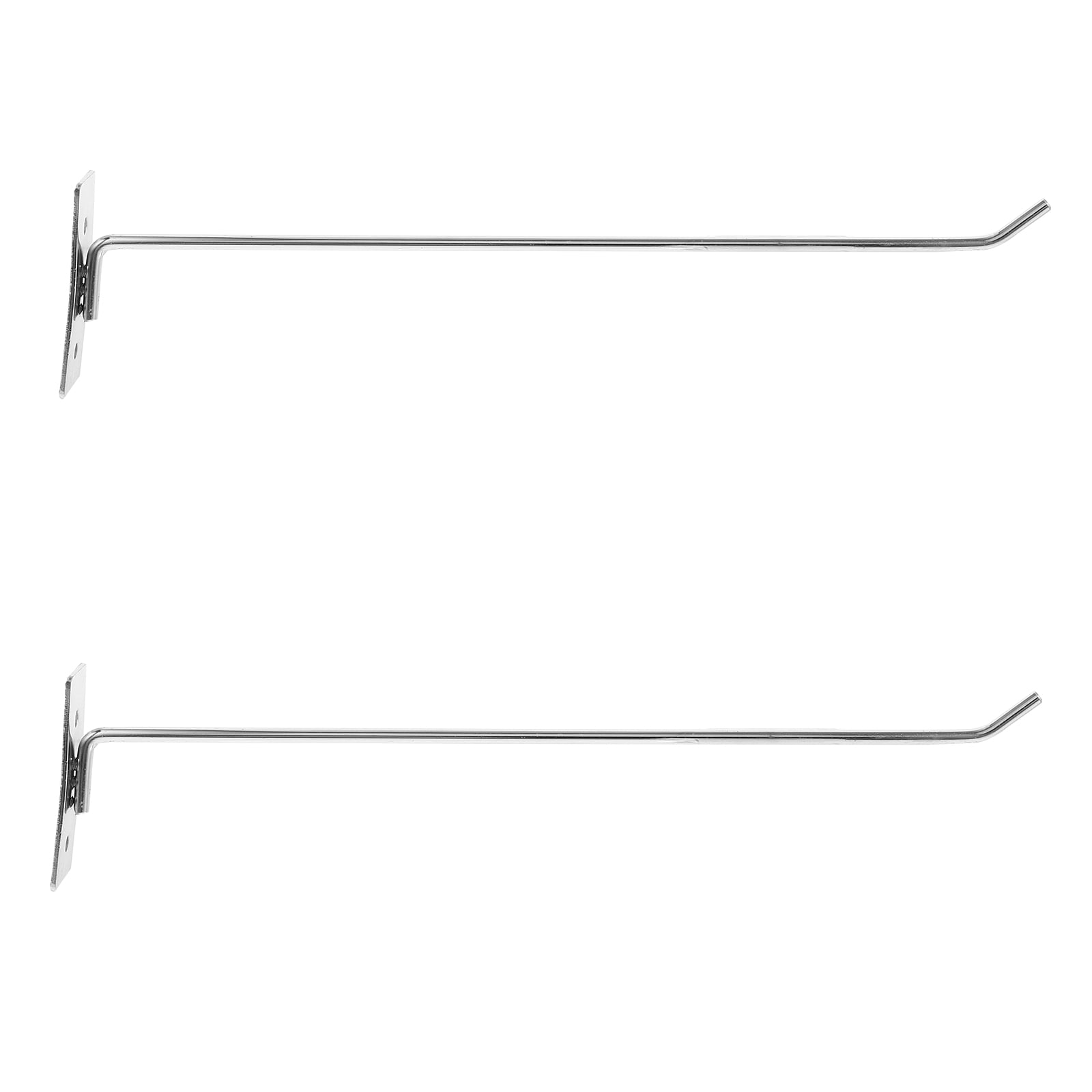 Single Line Wall Hook Nail Straight Metal Mounted Hooks Supermarket ...