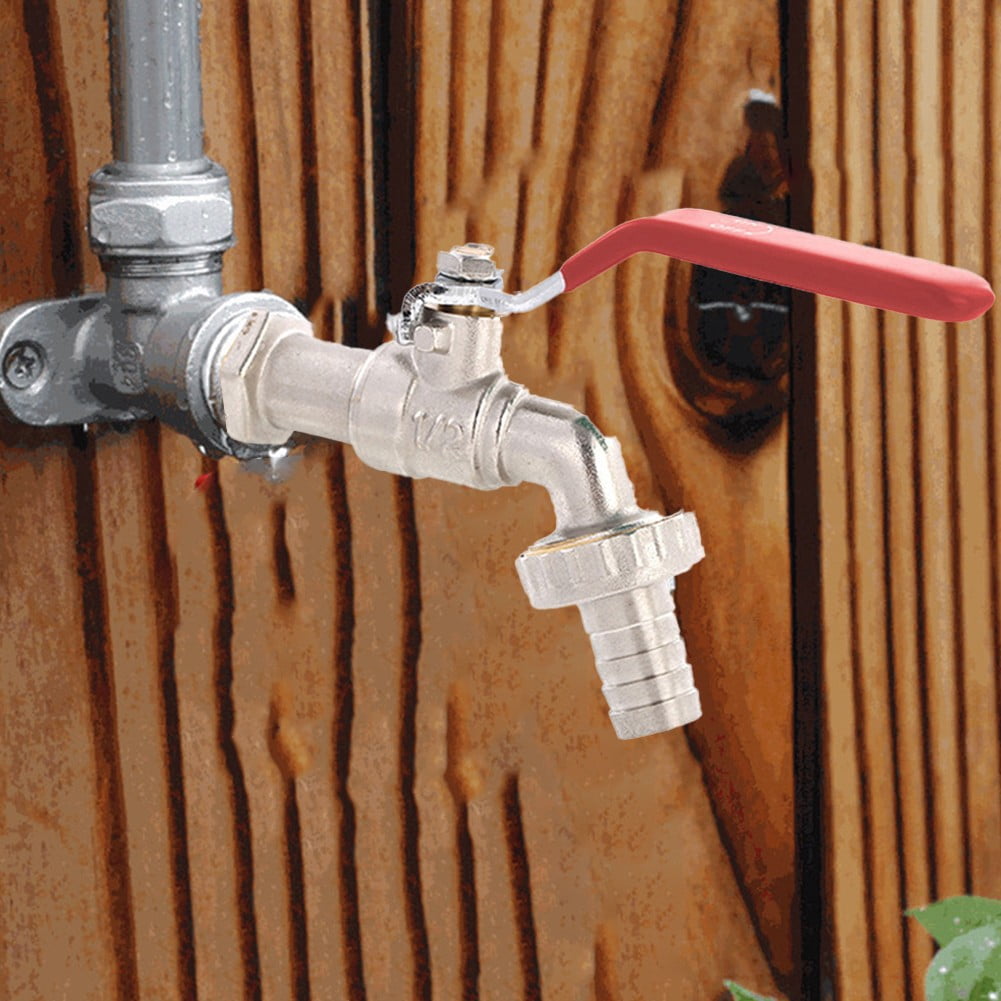 Single Long Handle Tap Brass Water Faucet Antifreeze Outdoor Garden ...