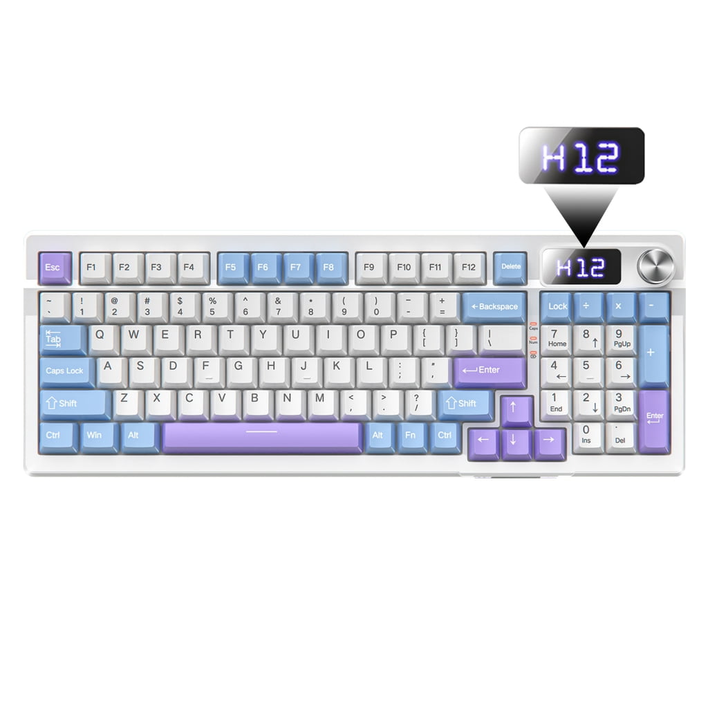 Single Manner Mechanical Keyset Highlighting NUMBER Key Rollover ...