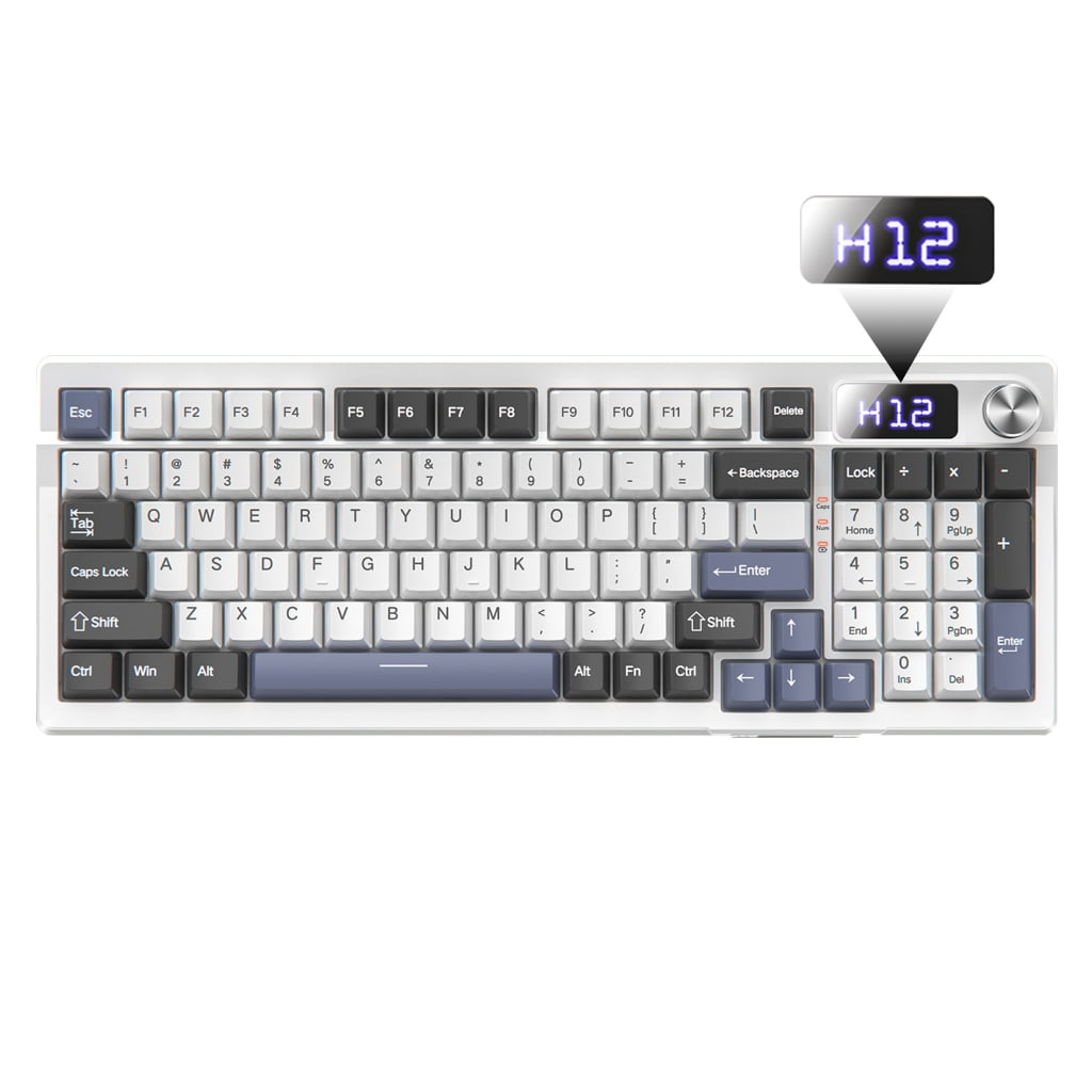 Single Manner Mechanical Keyset Highlighting NUMBER Key Rollover ...