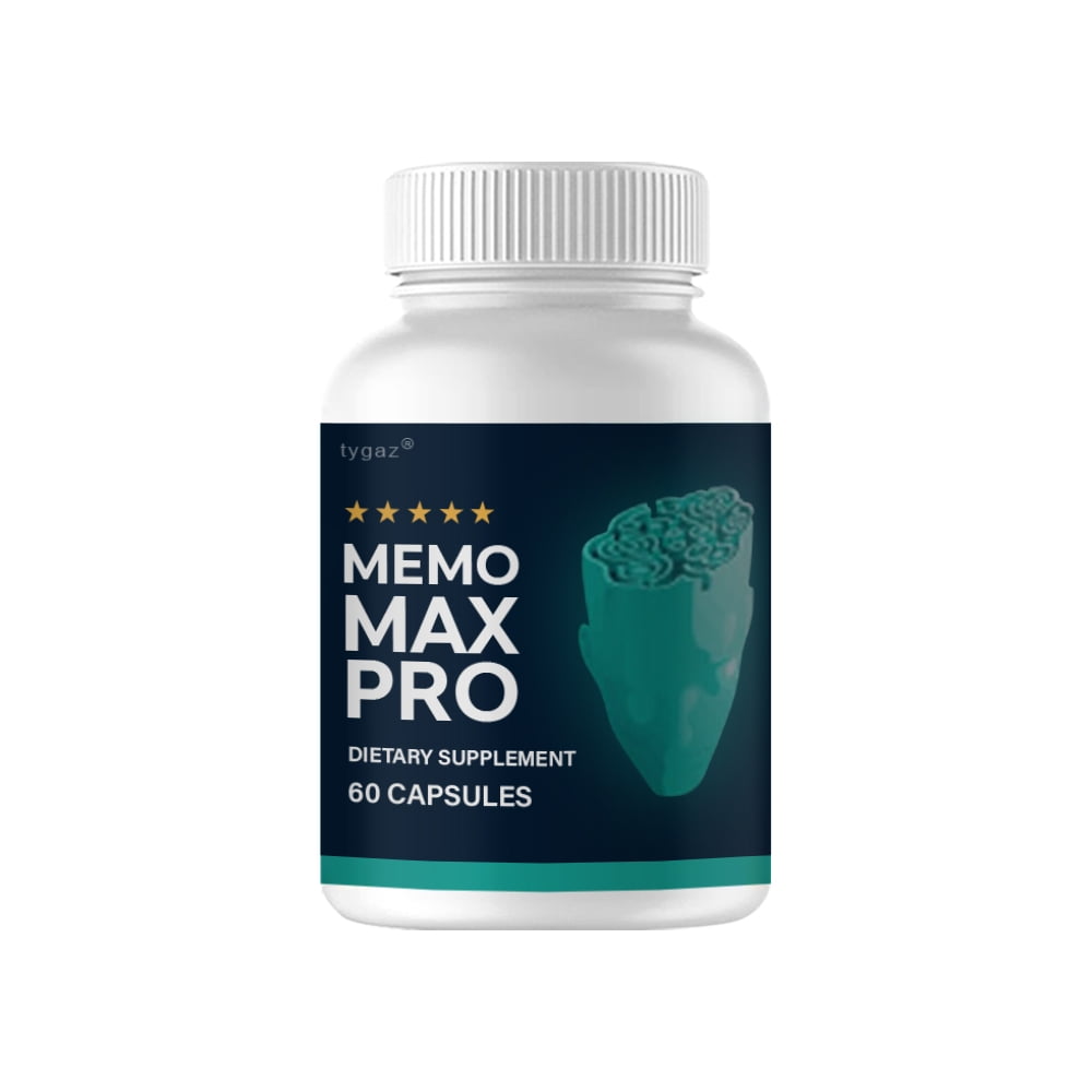 MemoMax Pro - Advanced Memory Support, Single Bottle, 60 Capsules, Made ...