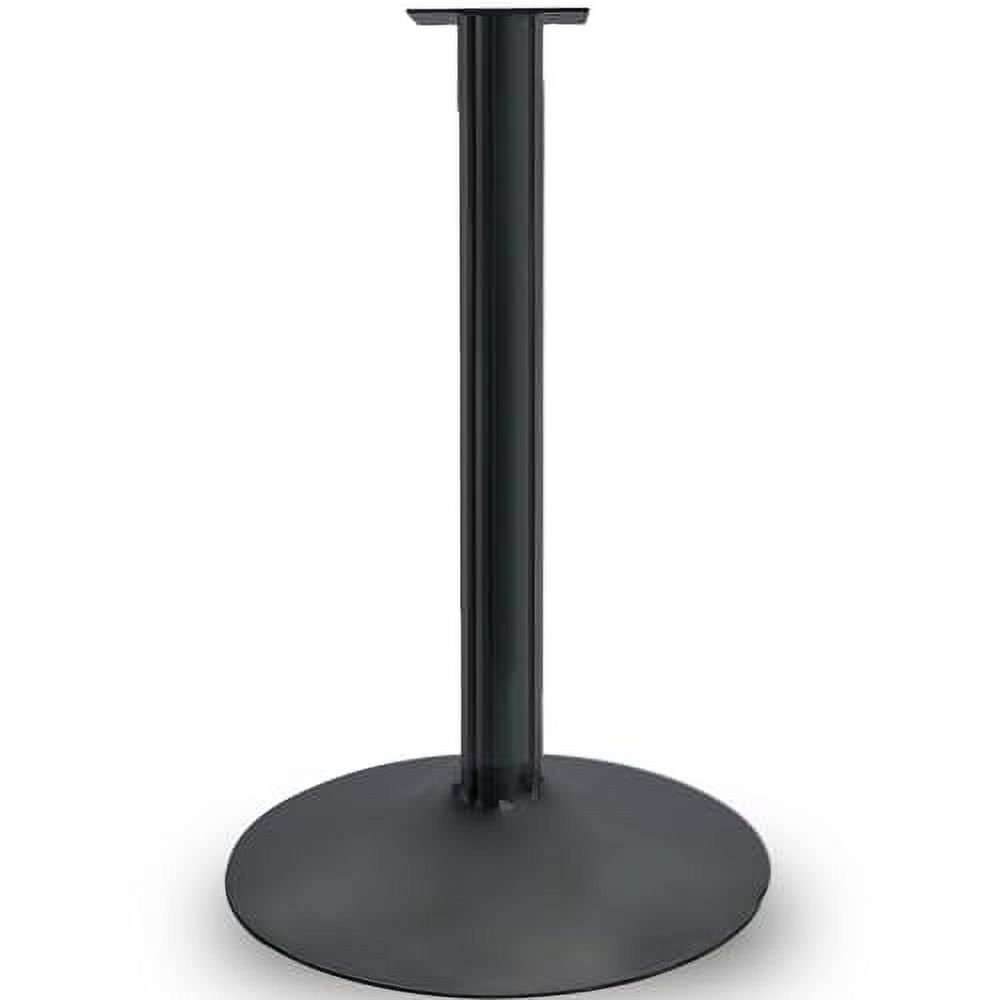 Single Metal Stand with Square Flange and Round Base for Candy Gumball ...