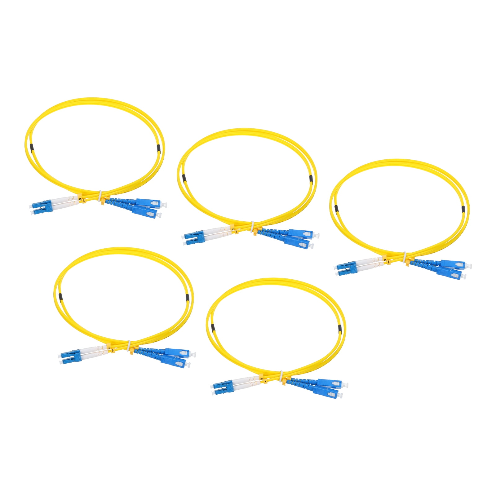 Single-Mode Duplex Fiber Patch Cable 1m/3.3Ft LSZH Fiber Optic LC-SC ...