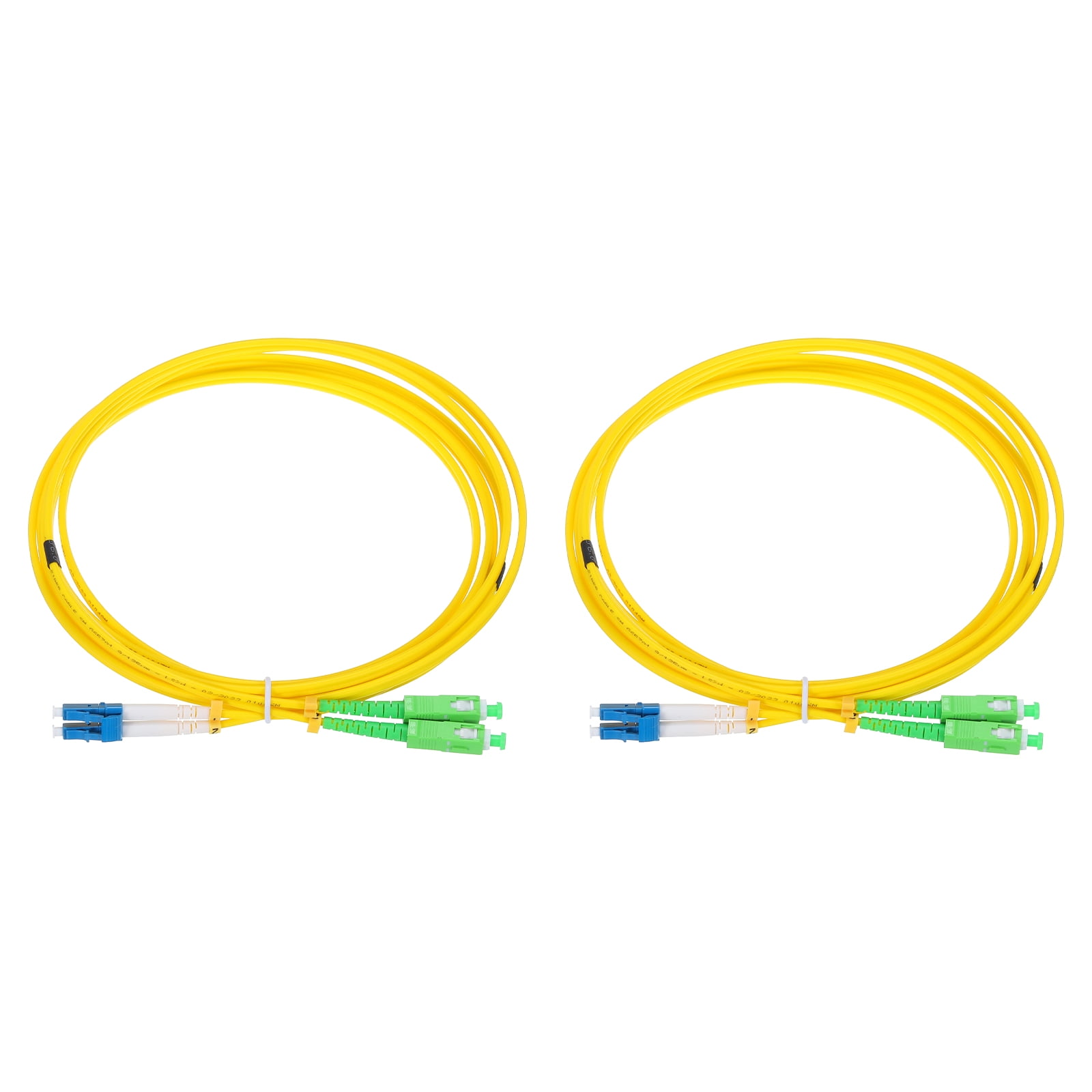 Single-Mode Duplex Fiber Patch Cable 3m/9.8Ft LSZH Fiber Optic LC/UPC ...