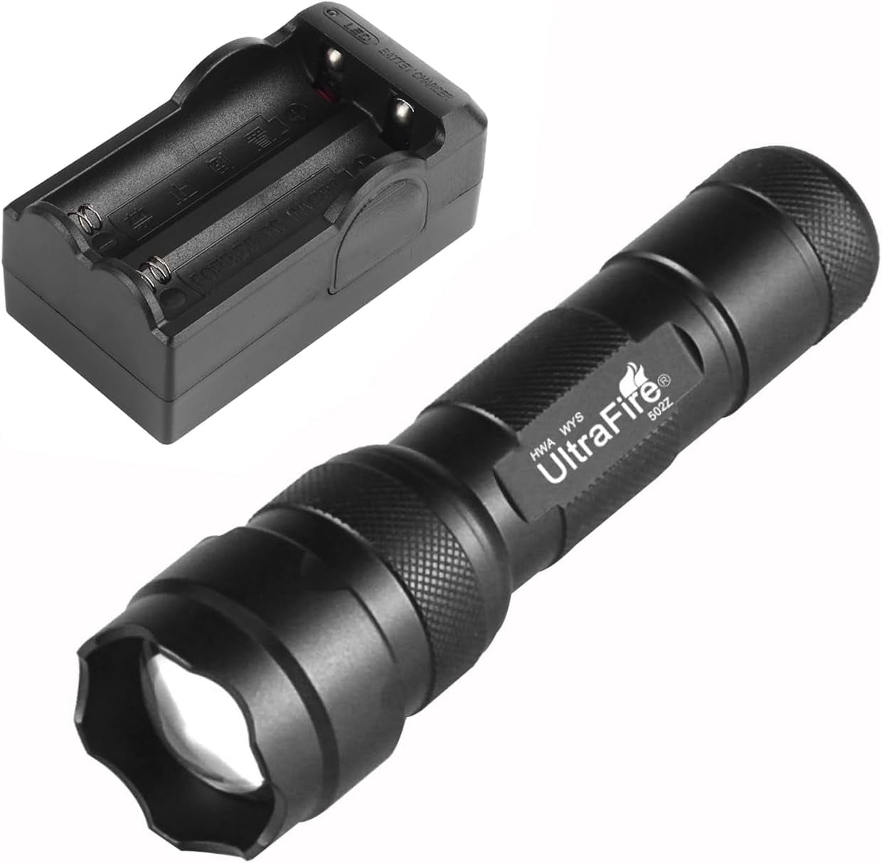 Single Mode Mini Flashlight,1200 High Lumen Zoomable LED Tactical ...