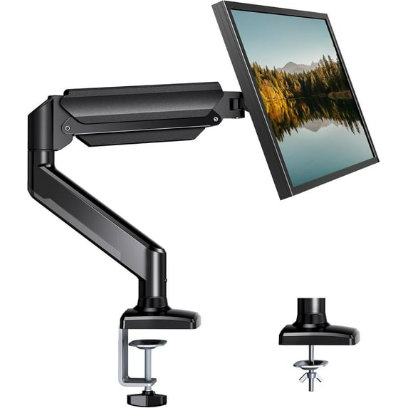 Single Monitor Arm 13-34 Inch, Adjustable Gas Spring Arm, Monitor Desk ...