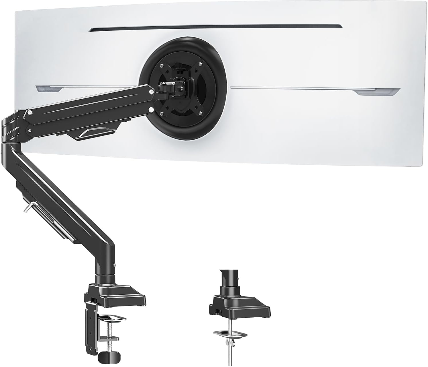 Single Monitor Arm for Max 43 Inch Computer Screen up to 33lbs, Heavy ...