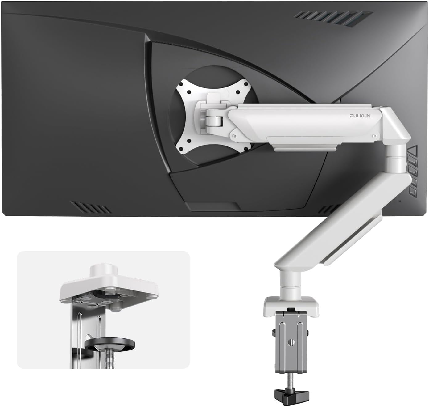 Single Monitor Mount for 13 to 32 Inch Screens up to 22 lbs,Aluminum ...