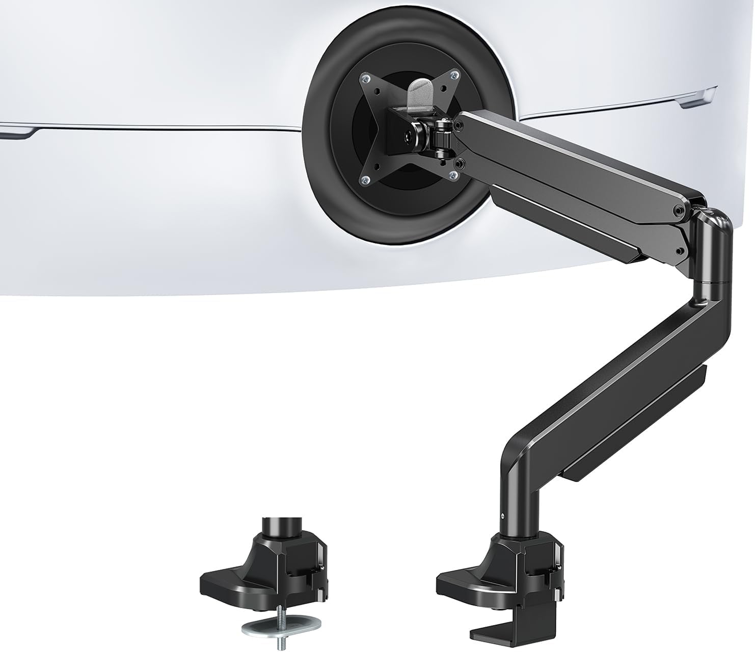 Single Monitor Mount for 22-43 inch Ultrawide Computer Screen, Premium ...