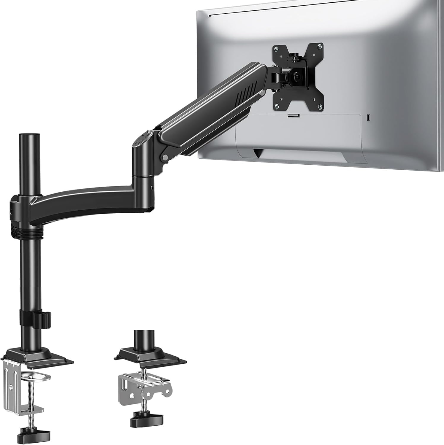 Single Monitor Mount Arm, VESA Desk Mount Stand for 13-32 inch Computer ...
