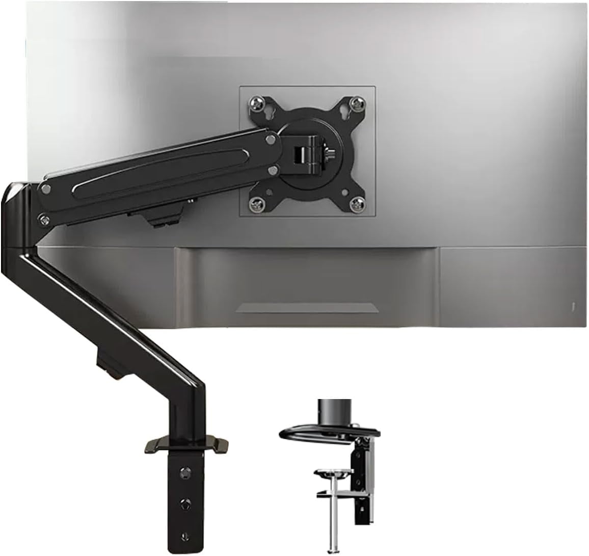 Single Monitor Mount Stand Fits Monitor max 32 Inch/19.8lbs, Adjustable ...