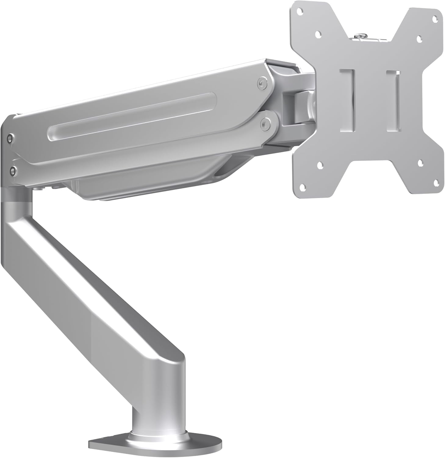 Single Monitor Mount Stand with Gas Spring Arm, Fully Adjustable Desk ...