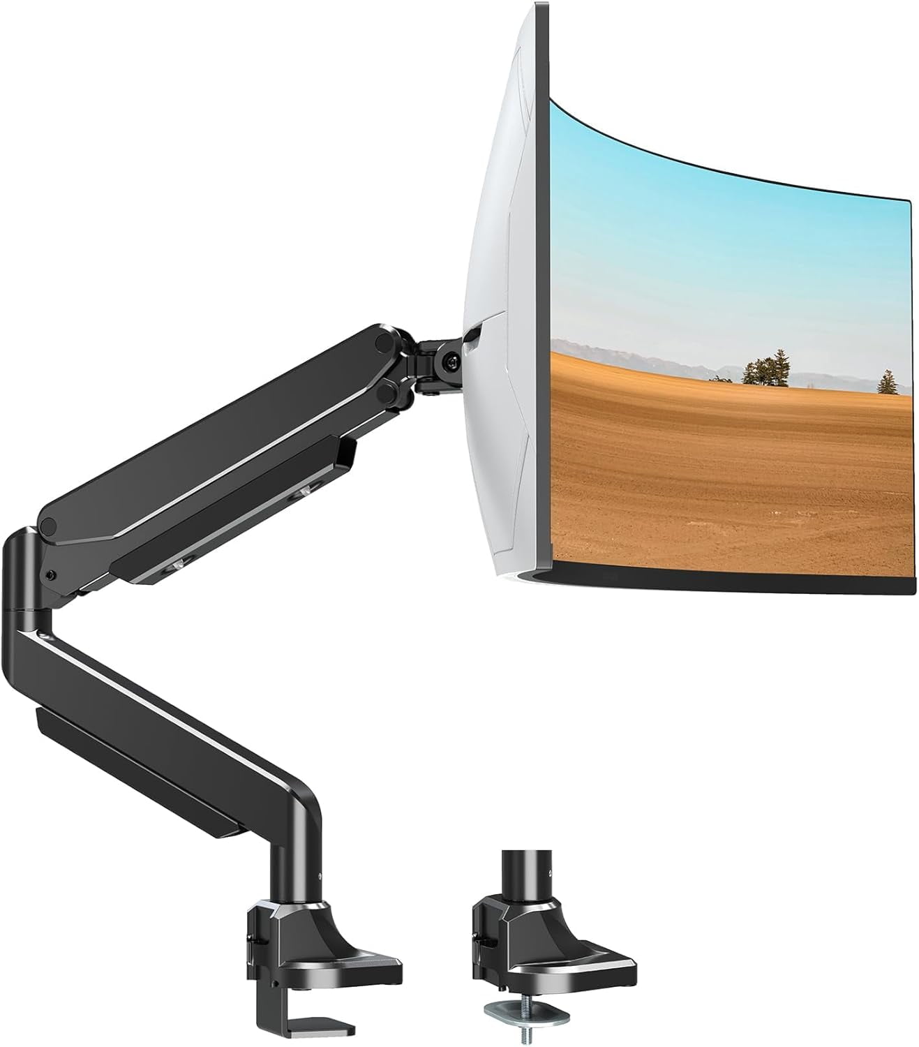 Single Monitor Mount fits 22''-43'' Ultrawide Screen, Holds 6.6-33lbs ...