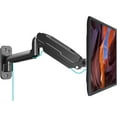 Single Monitor Wall Mount for 13 to 32 Inch Computer Screens, Height ...