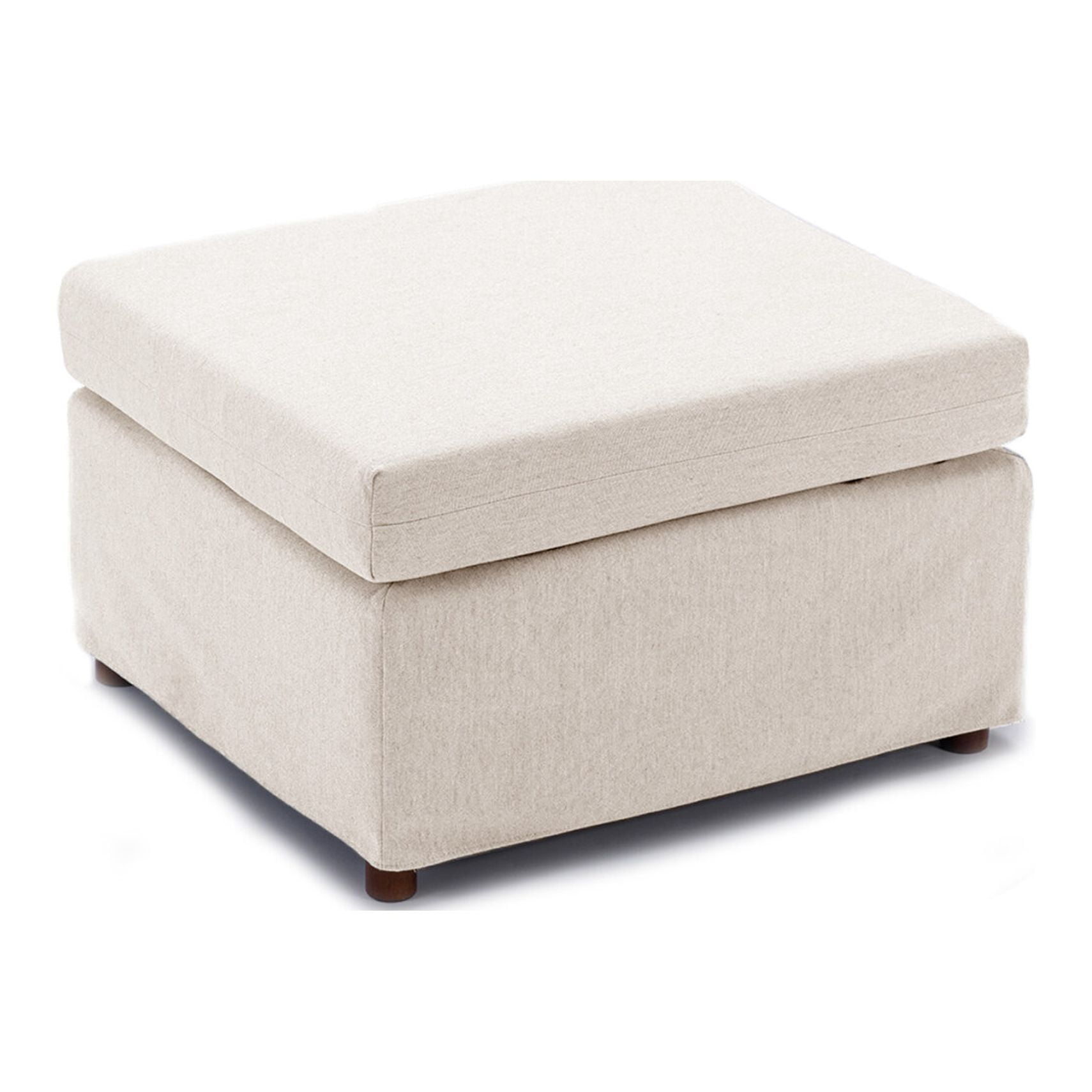 Single Movable Ottoman for Modular Sectional Sofa Couch Without Storage ...